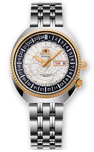 Orient Revival World Map 200m Automatic Diver RA-AA0E01S RA-AA0E01S19B