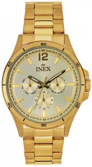 Inex Mens Gold/Champagne A12148D7I
