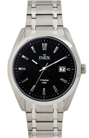 Inex Mens Silver/Silver A12168T5I