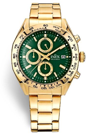 Inex Mens Sport Gold Green A69534-1D12I A69534-1D12I