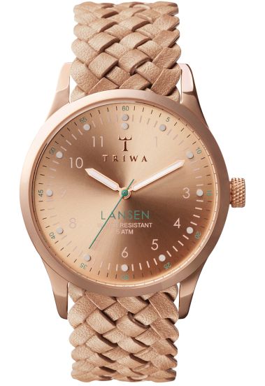 Triwa Rose Lansen Tan Mono Braided LAST101.MB010614 - RIP