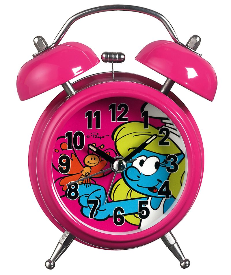 Smurf Alarm Clock Pink 7CM SM-ACK5685-PI