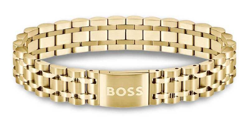 Hugo boss gold bracelet store