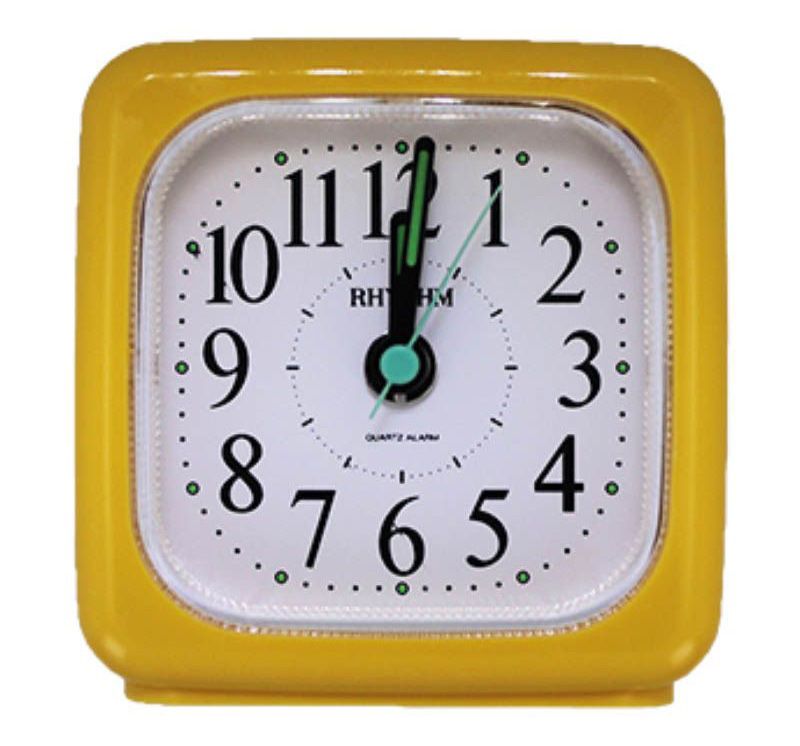 Rhythm Alarm Clock 6.2x6.2 cm A4RE522WR73 A4RE522WR73