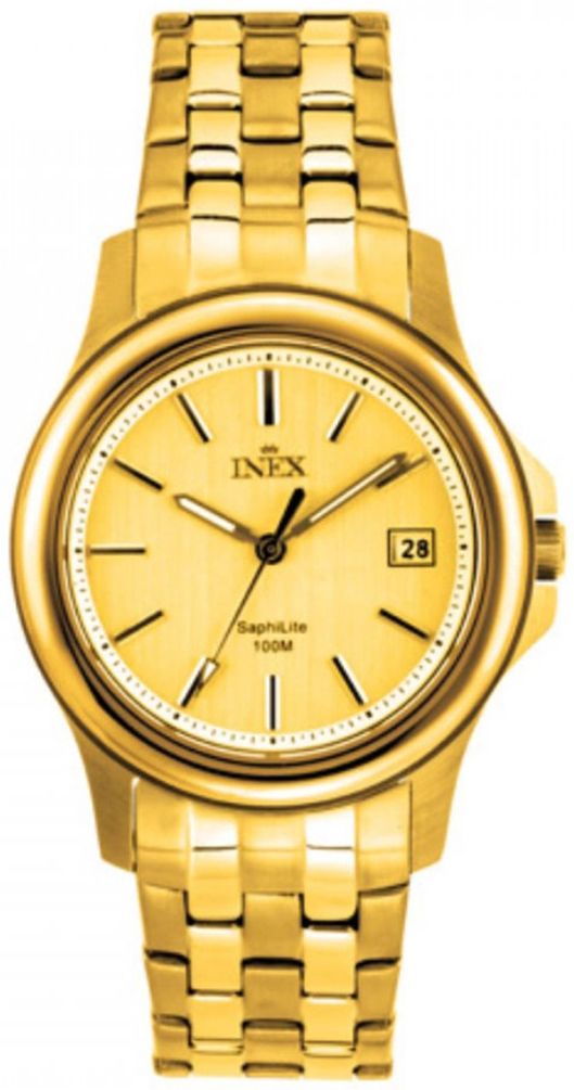 Inex Mens Gold/Gold A69433D7I