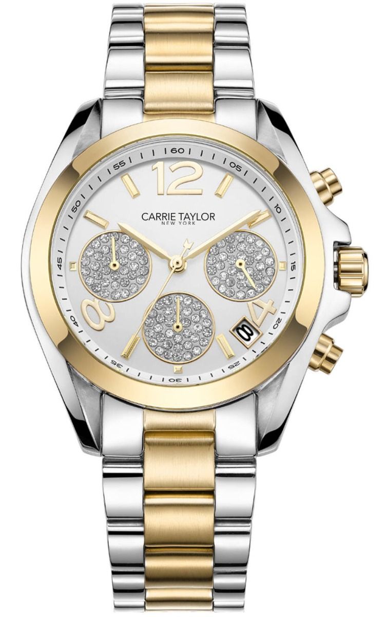 Carrie Taylor Astoria Two-Tone Crystal Eyes CTW1102 CTW1102