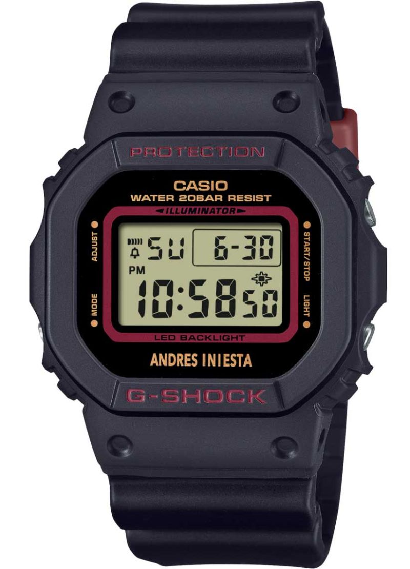 Casio G-Shock Andrés Iniesta’s Signature DW-5600AI-1ER DW-5600AI-1ER