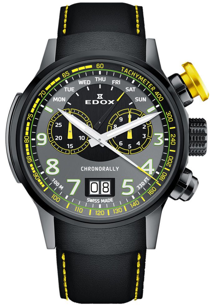 Edox Chronorally Dominique Aegerter Limited Edition (77 pieces ...