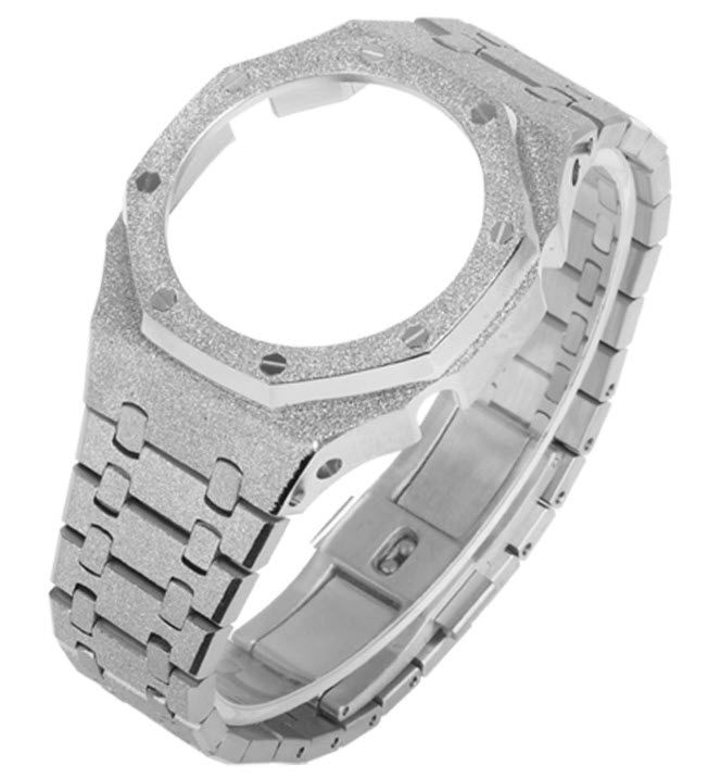 Unofficial Gen 4 Mod for CasiOak GA-2100 - Iced Steel Case | Iced Steel ...