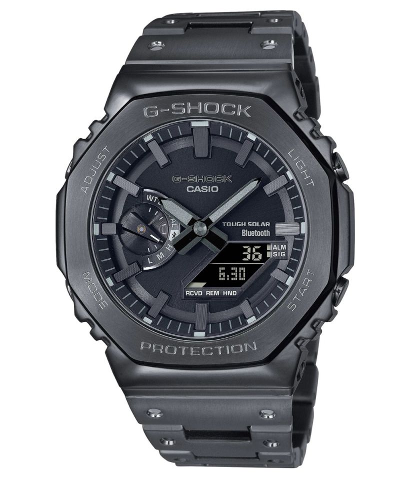 Black Metal G-SHOCK Solar Watch | Bluetooth Smart Diver GM-B2100BD-1AER