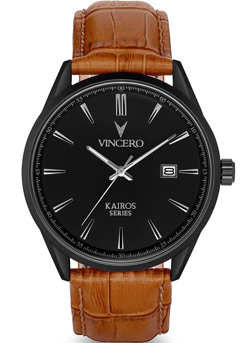 Vincero Kairos Matte Black/Tan BlaB-Tan-K17 - RIP