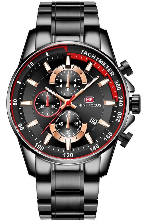 Mini Focus Chronograph Black