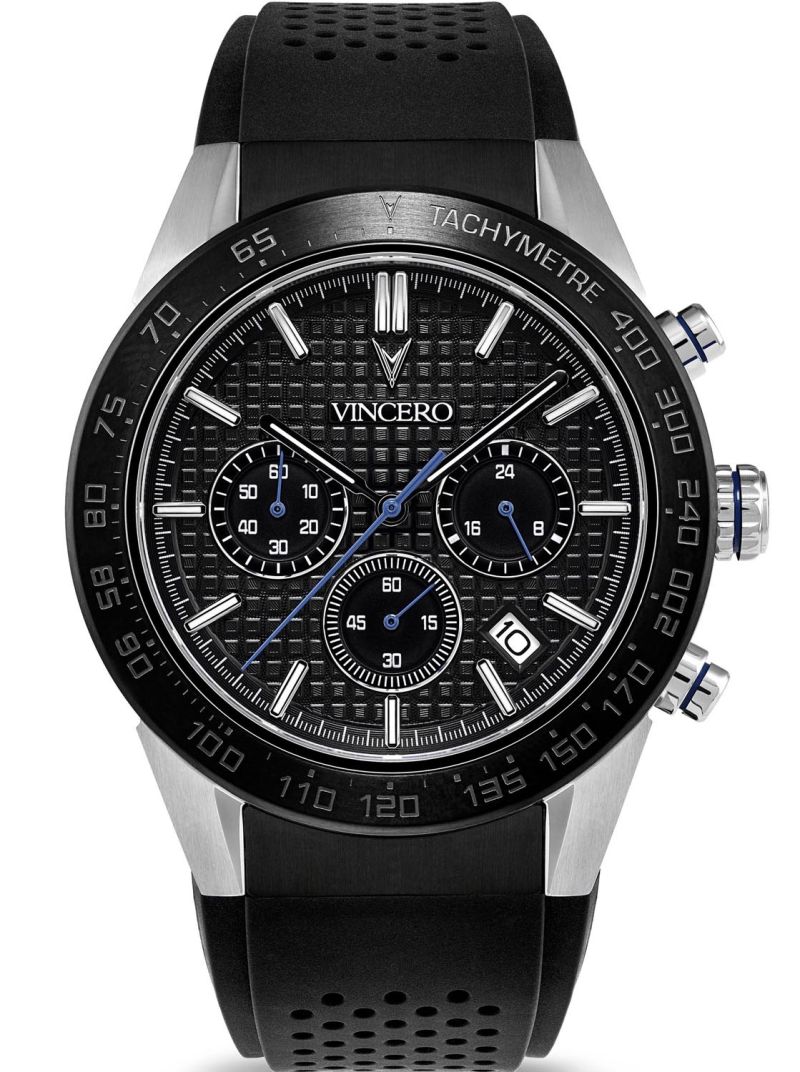 Vincero The Rogue Silver + Black Sil-Bla-X05 - RIP