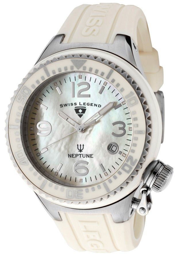 Swiss Legend Neptune Ceramic Ladies SL-11844-BGWSA
