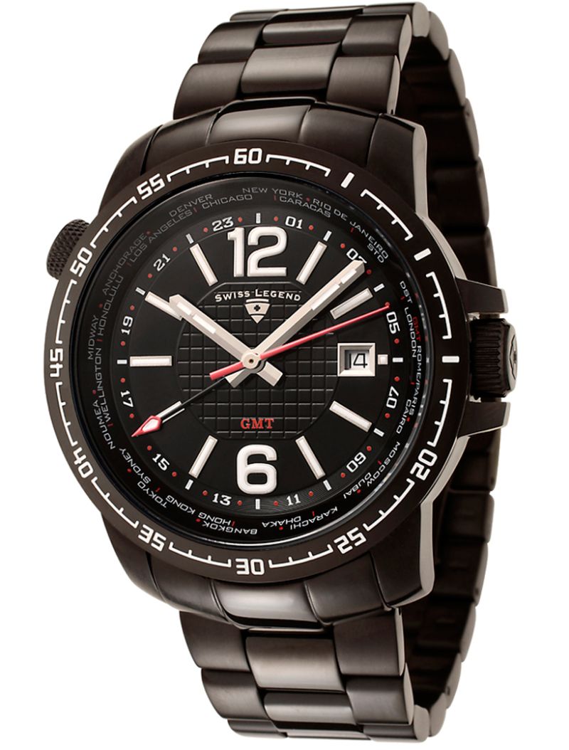 Swiss Legend GMT World Timer SL-90013-BB-11-SA